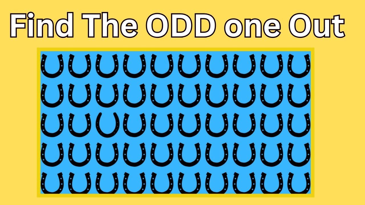 Find the ODD One Out | Spot the Odd One Out | Puzzling Out the Odd One ...