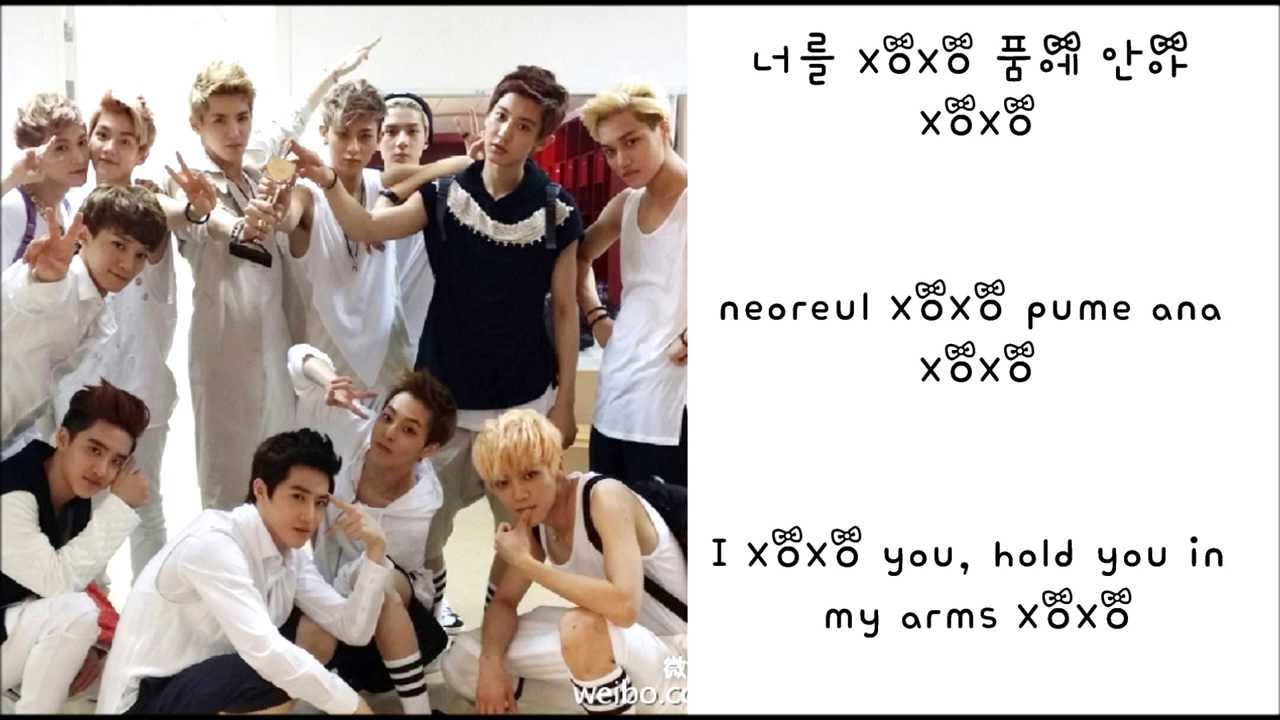 EXO - XOXO Lyrics [ENG + ROM + HAN] - YouTube