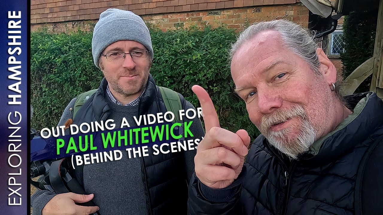 Out Doing a Video for PAUL WHITEWICK (Some BEHIND THE SCENES Stuff ...