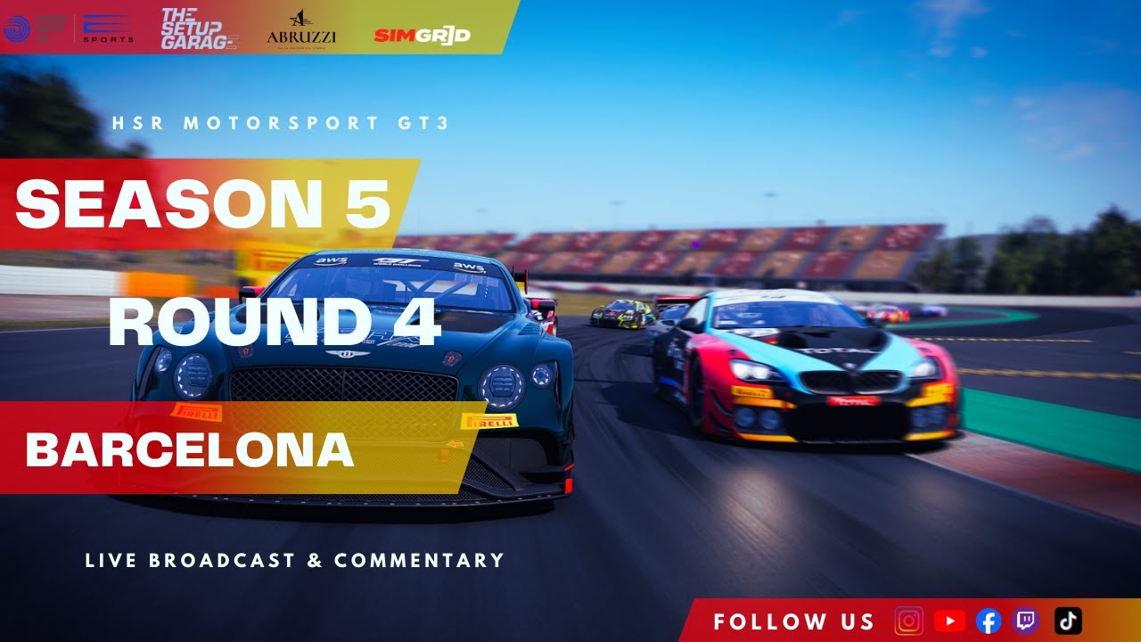 Full Race Weekend | Barcelona | HSR Motorsport GT3 Season 5 - Round 4 ...