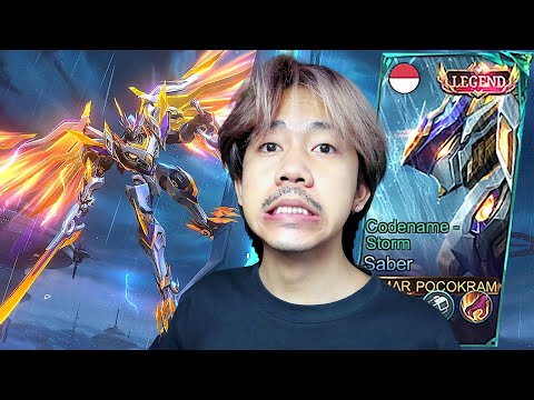 REVIEW SKIN REVAMP LEGEND SABER - Mobile legends