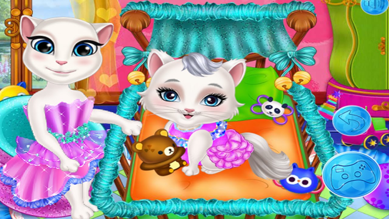 Angela Newborn Baby game - YouTube