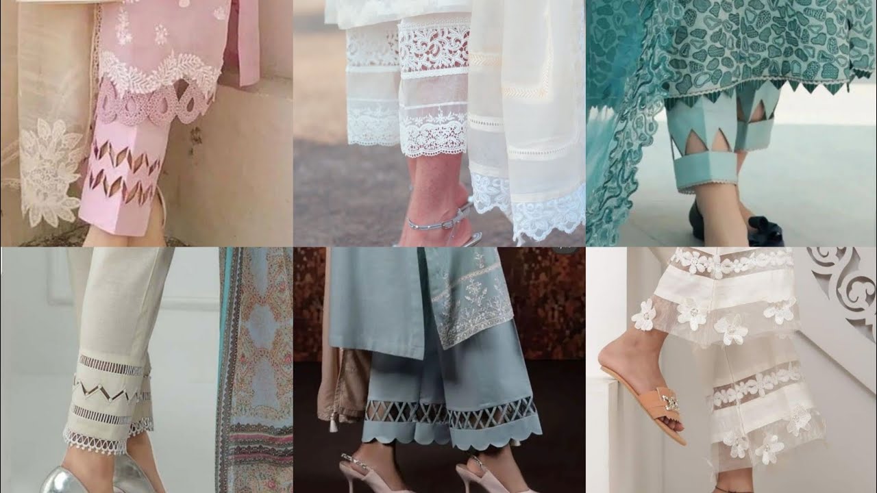 TopTrendy Summer lawn Trouser design 😱#eid2024 #summer2024 - YouTube