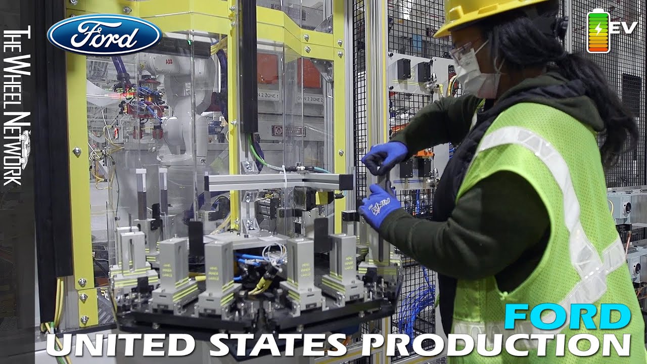 Ford E-Motor Production and EV Battery Testing in the United States ...