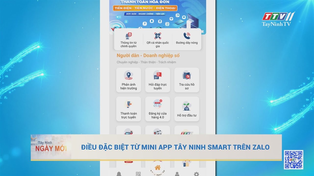 Điều đặc biệt từ mini app Tây Ninh Smart trên zalo | TayNinhTV - YouTube