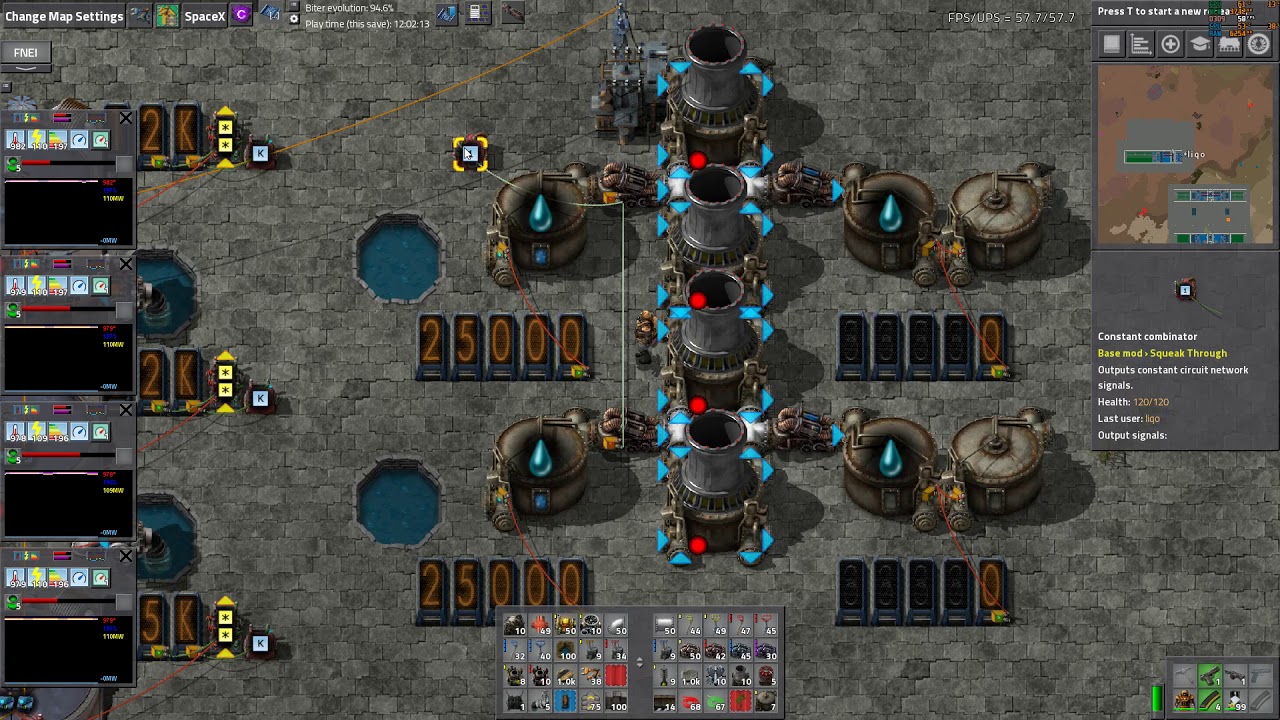 Factorio - Realistic Reactors Cooling Tower bug - YouTube