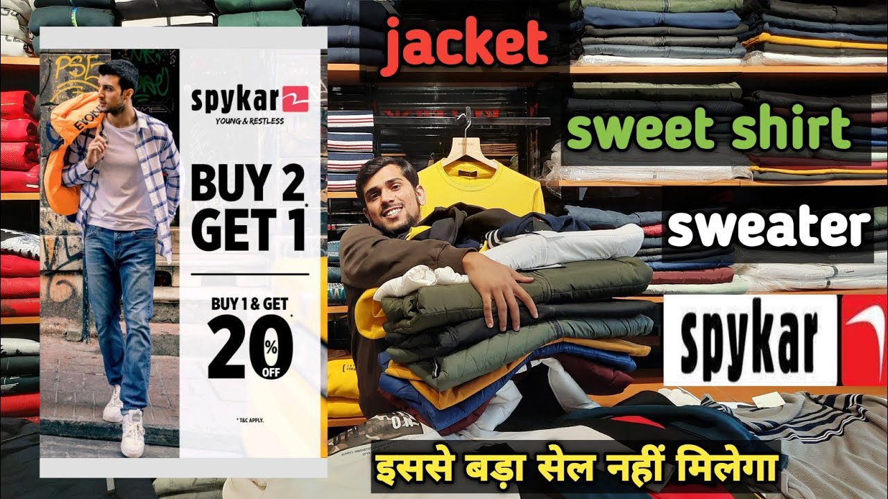 SPYKAR ALL WINTER COLLECTION REVIEW 🥰 !! SWEATER ,SWEET SHIRT, JACKET 🔥 ...