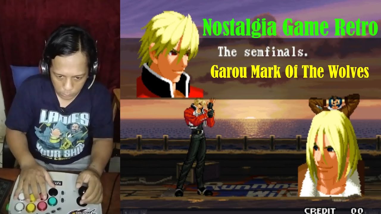 nostalgia arcade game retro garou mark of the wolves | gameplay rock ...