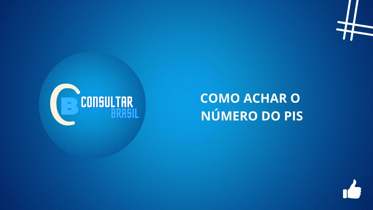 COMO ACHAR O NÚMERO DO PIS - CONSULTAR BRASIL - YouTube