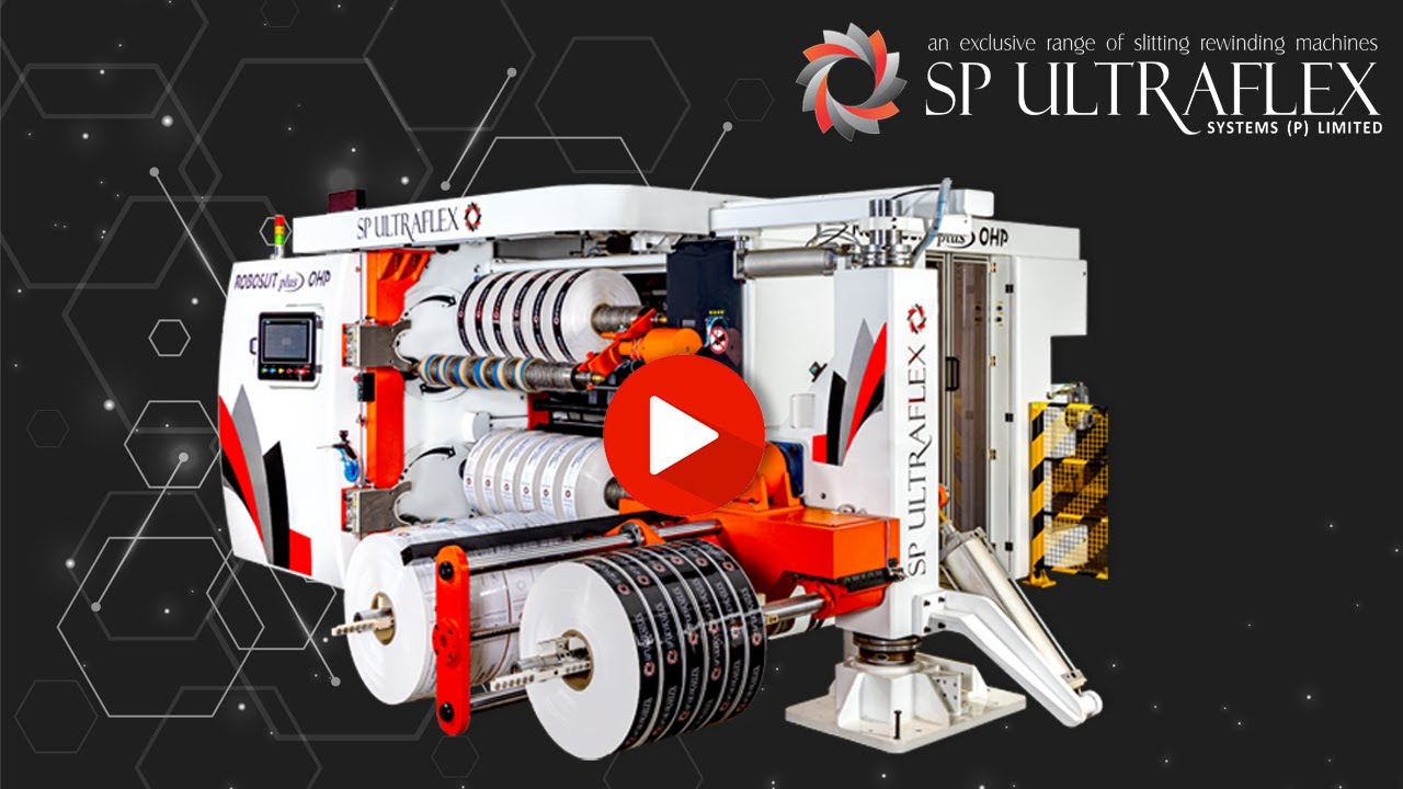 ROBOSLIT ® plus OHP Dual Turret Slitter Rewinder with Overhead Path ...
