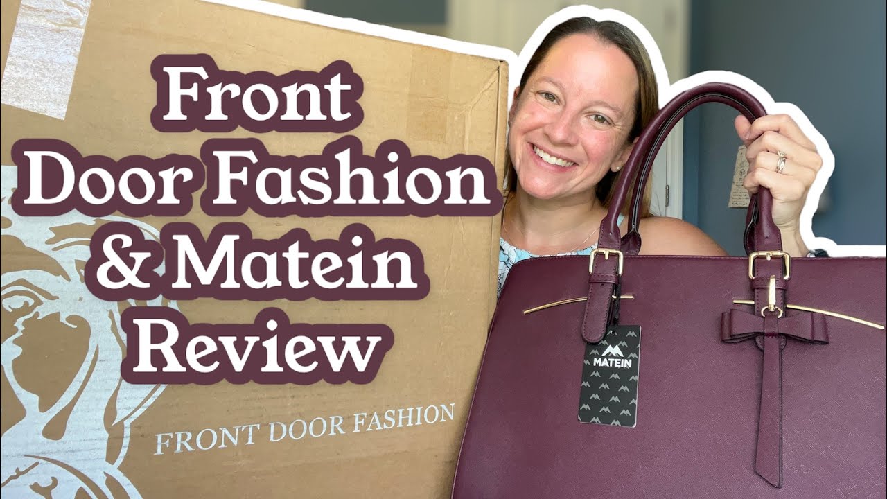 Front Door Fashion Try On Review 🚪 PLUS Matein Tote Bag 💼 | August 2022 ...