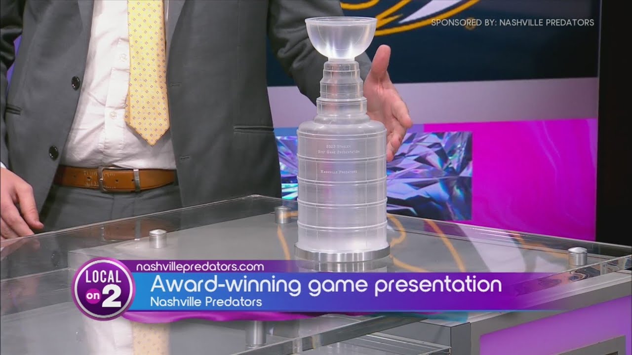 The Nashville Predators win NHL's Best Game Presentation Award - YouTube
