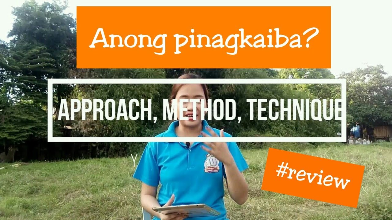 Approach method technique simple explanation - YouTube