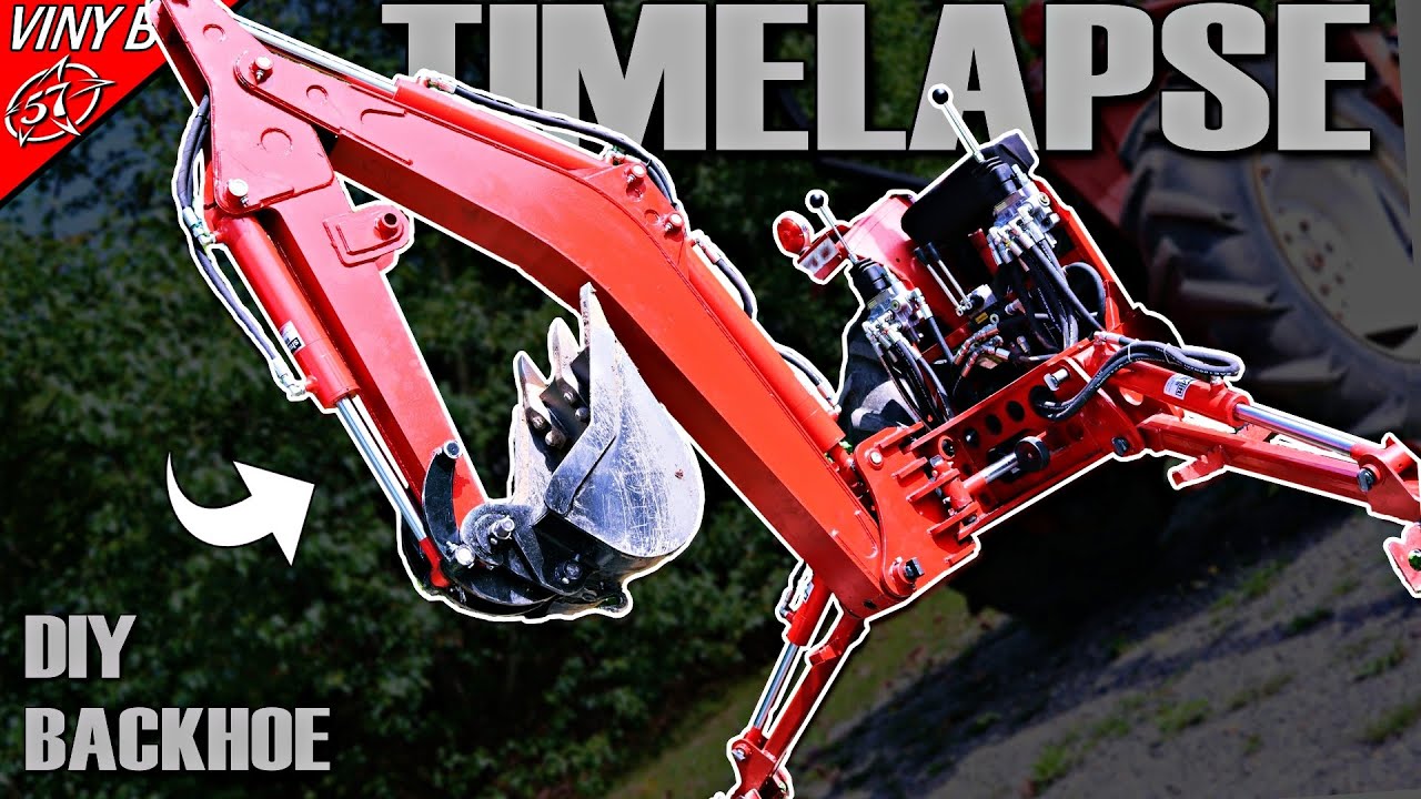 DIY Backhoe/ Excavator complete build! - YouTube