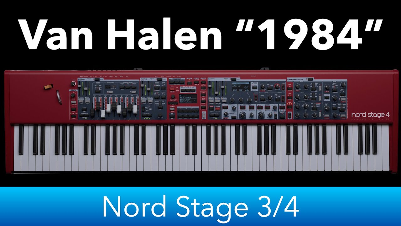 Van Halen 1984 for Your Nord Stage Keyboard - YouTube
