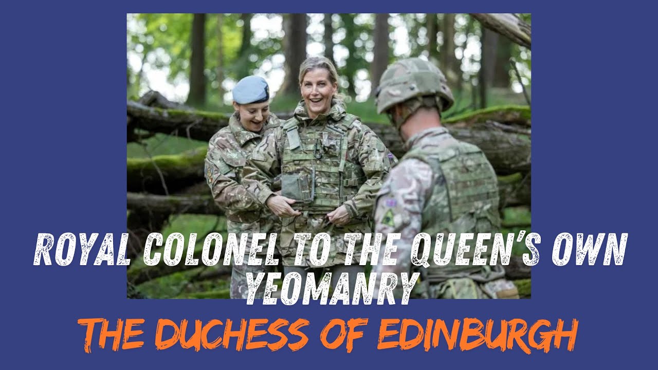 The Duchess of Edinburgh Visits Exercise RHINO HEART in Germany. - YouTube