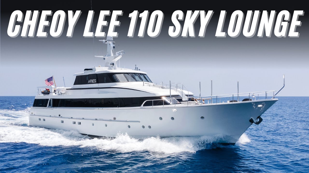 $2,299,000 Cheoy Lee 110 MY! - YouTube