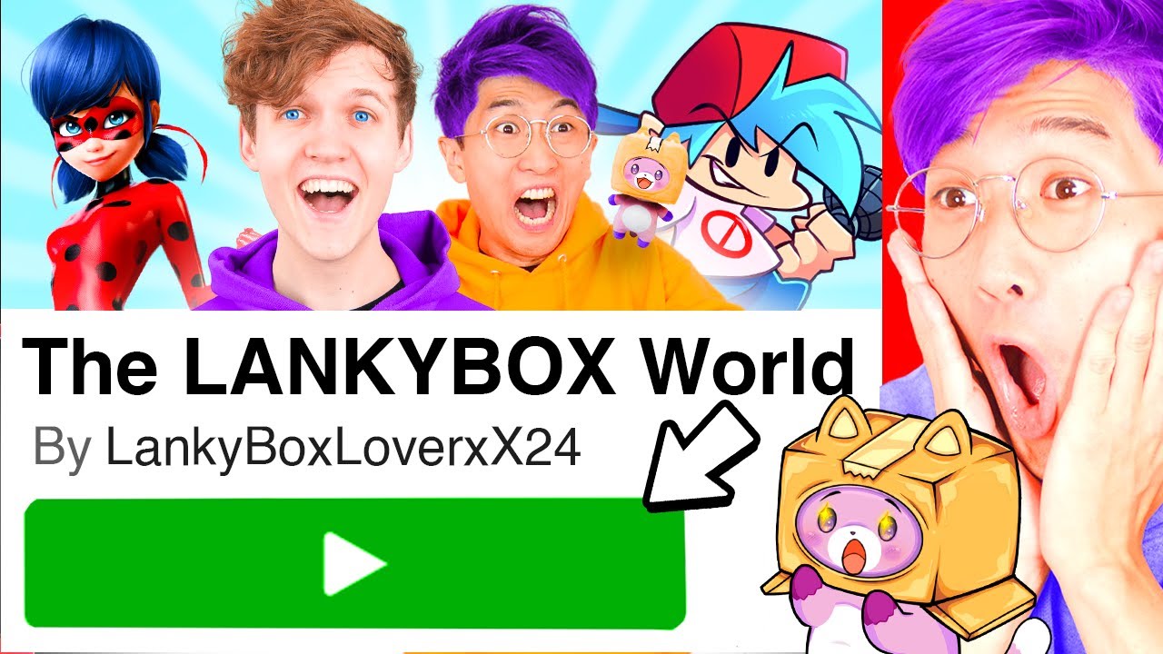 LANKYBOX Finds The HIDDEN SURPRISE in FAN MADE Games! (Roblox) - YouTube