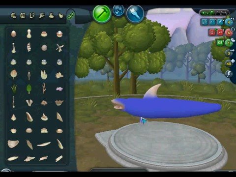 Spore Video, how to make a shark - YouTube