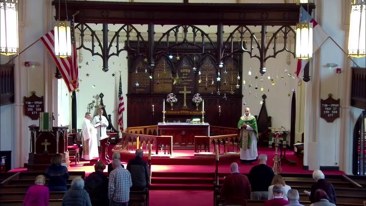 The Seventh Sunday after the Epiphany - February 23, 2025 10:00 AM Service - YouTube