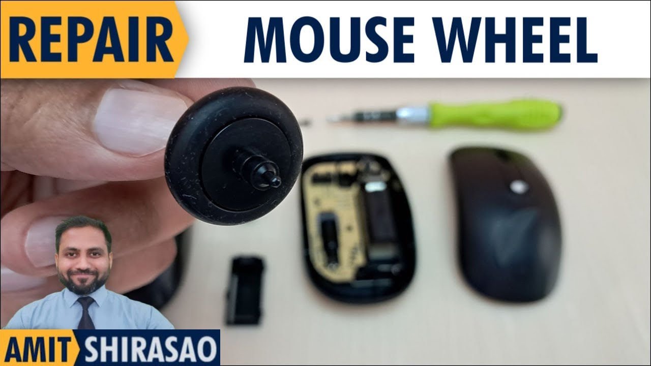 Repair - Slipping Mouse Wheel - YouTube