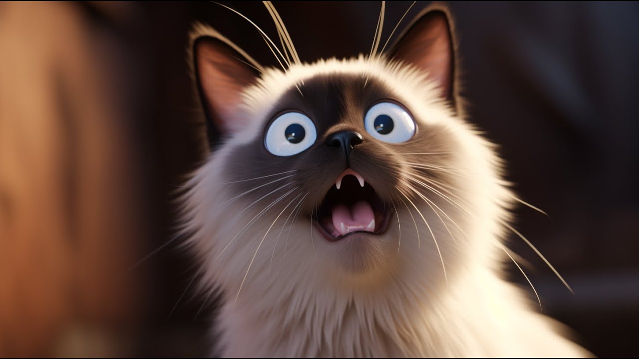 How AI Sees Cat Breeds As Pixar Characters - YouTube