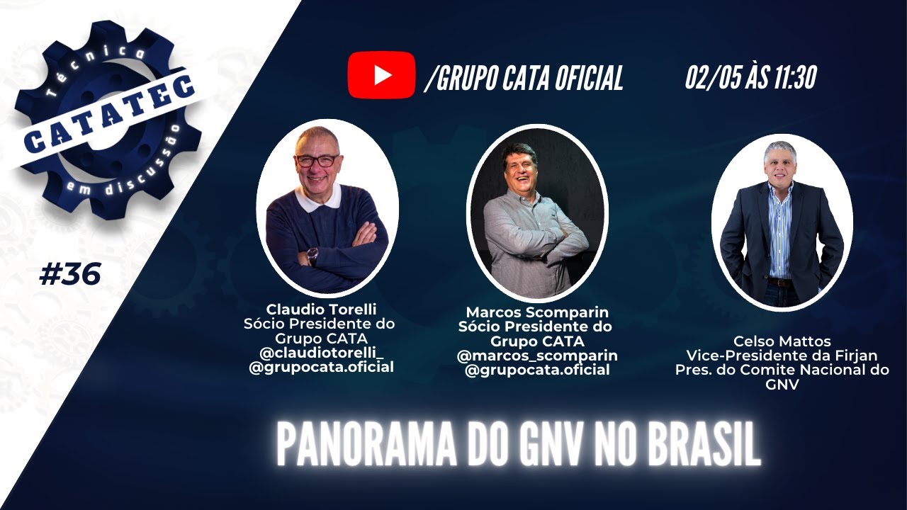 Panorama do GNV no Brasil - Gás Natural Veicular - com Celso Mattos ...