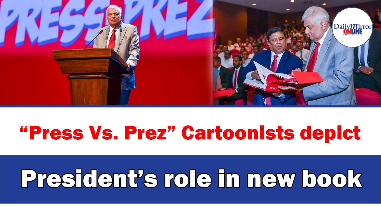 “Press Vs. Prez” Cartoonists depict President’s role in new book - YouTube