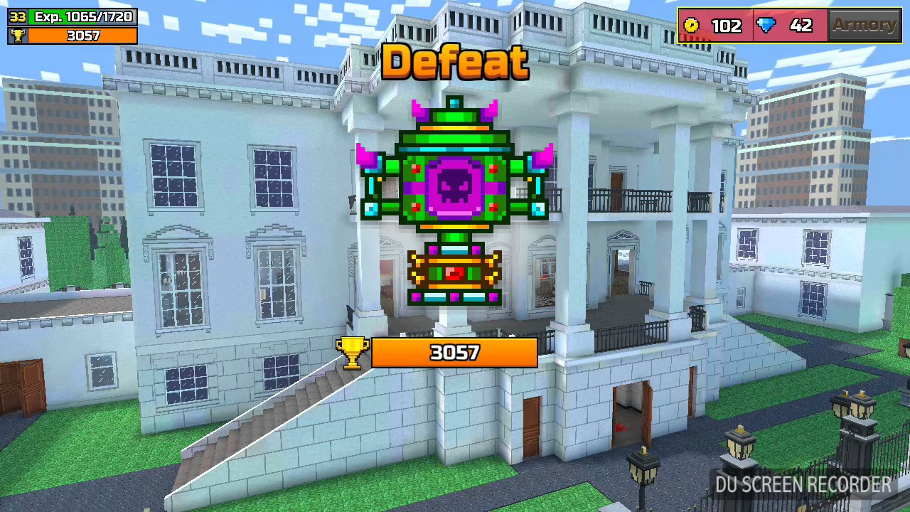 New white house map on pixel gun 3d - YouTube
