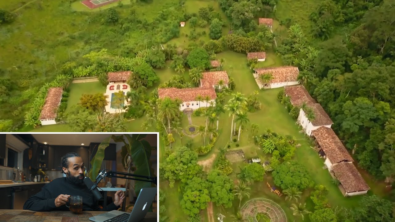 reacting to Lenny Kravitz BEAUTIFUL BRAZILIAN FARM COMPOUND - YouTube