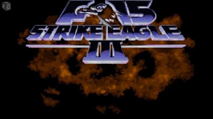 F-15 Strike Eagle III gameplay (PC Game, 1992) - YouTube