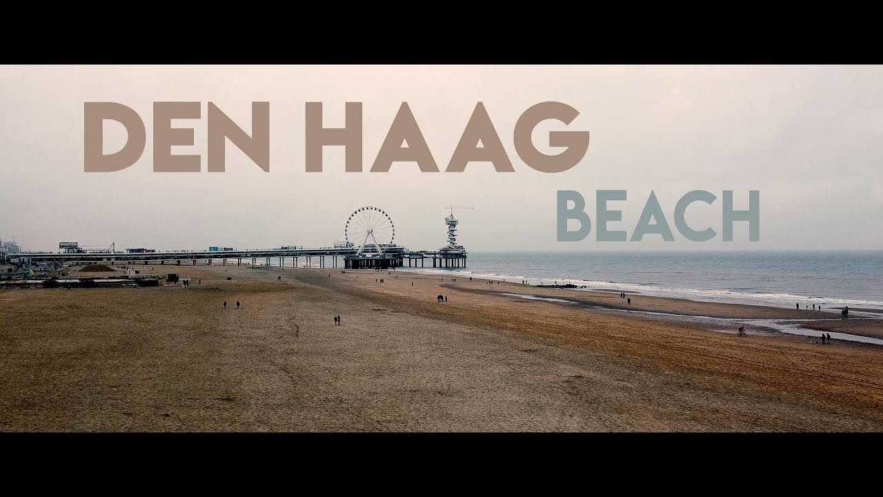 aerial impressions / DEN HAAG BEACH 2.7K - YouTube