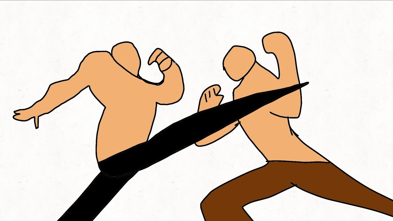 Kung-fu Fight Animation | Made Using Flipaclip |Flipaclip Fight ...