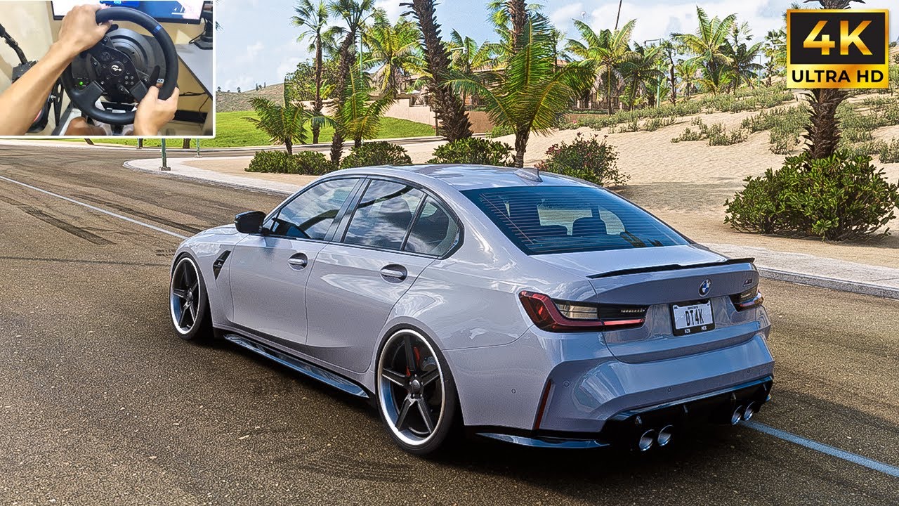 BMW M3 Competition G80 - Forza Horizon 5 | Thrustmaster T300RS Steering ...