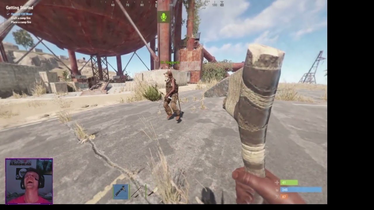 Hilarious Rust Clip (Original) - YouTube