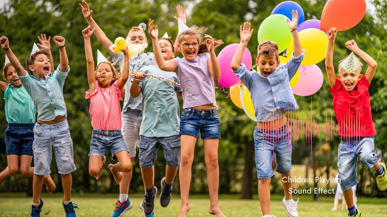 Children Playing - Sound Effect - YouTube