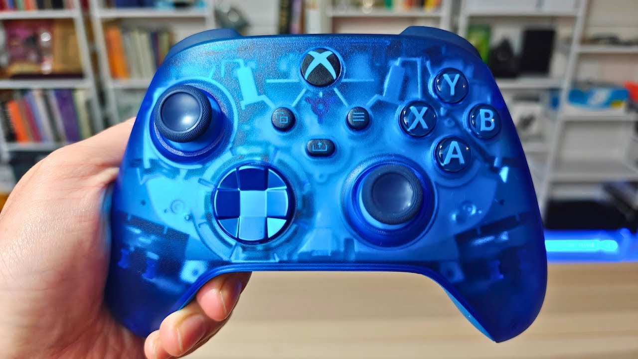 Xbox Sky Cypher Special Edition Transparent Gaming Controller ...