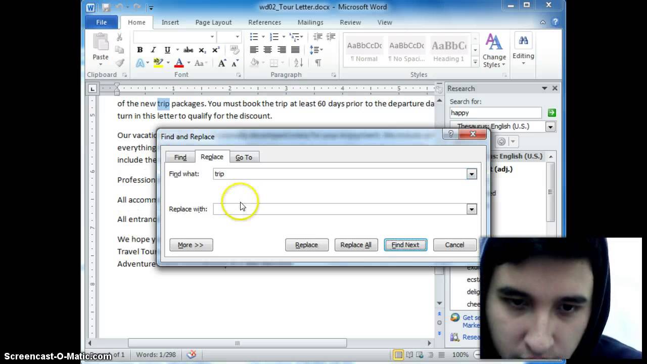 Word Lab 2 Part 1 - YouTube