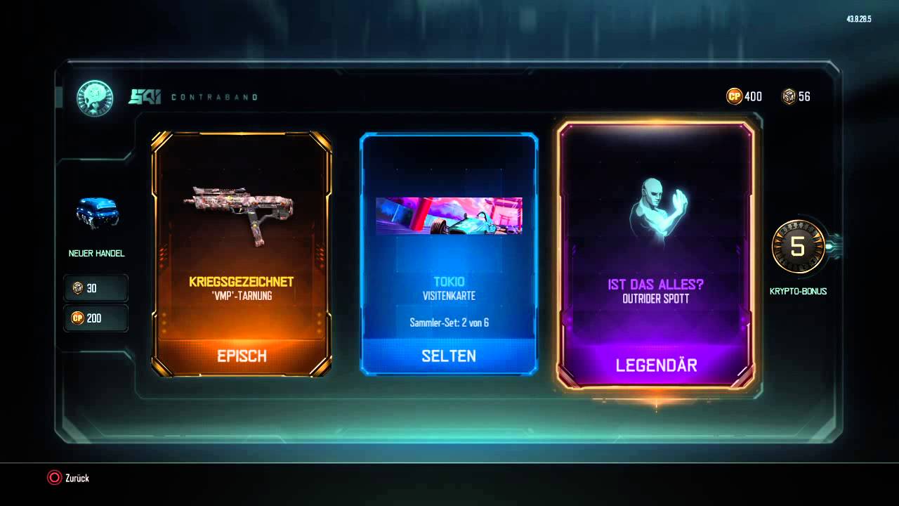 Call of Duty®: Black Ops III_Pack opening- 2400 Cod Punkte - YouTube