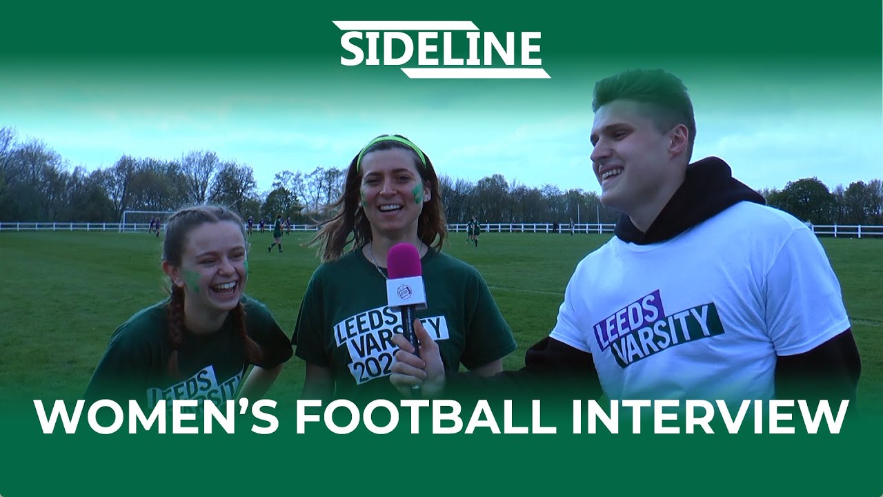 Women's Football Varsity Day Interview - YouTube