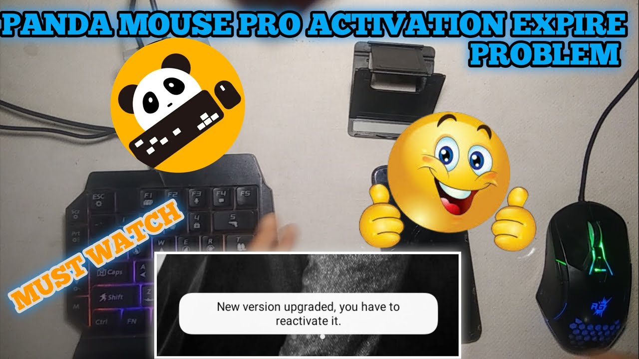 PANDA MOUSE PRO ACTIVATION EXPIRED PROBLEM SOLUTION MUST WATCH 😔😔 ...