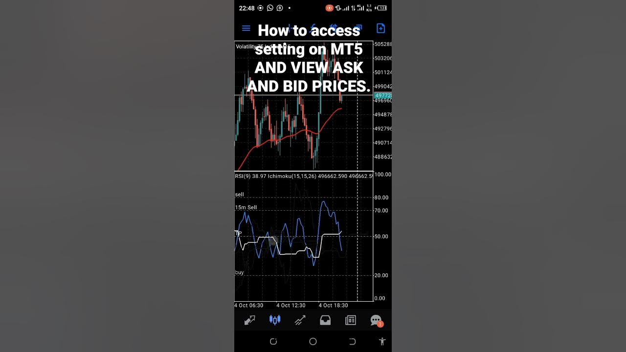 How To Access Setting On Mt5 Youtube
