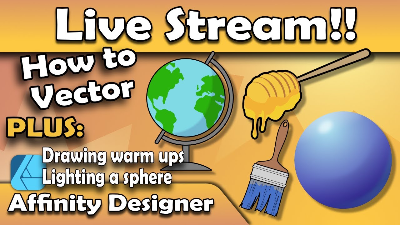 Cartoon vector process PLUS drawing warm ups and lighting exercise ...