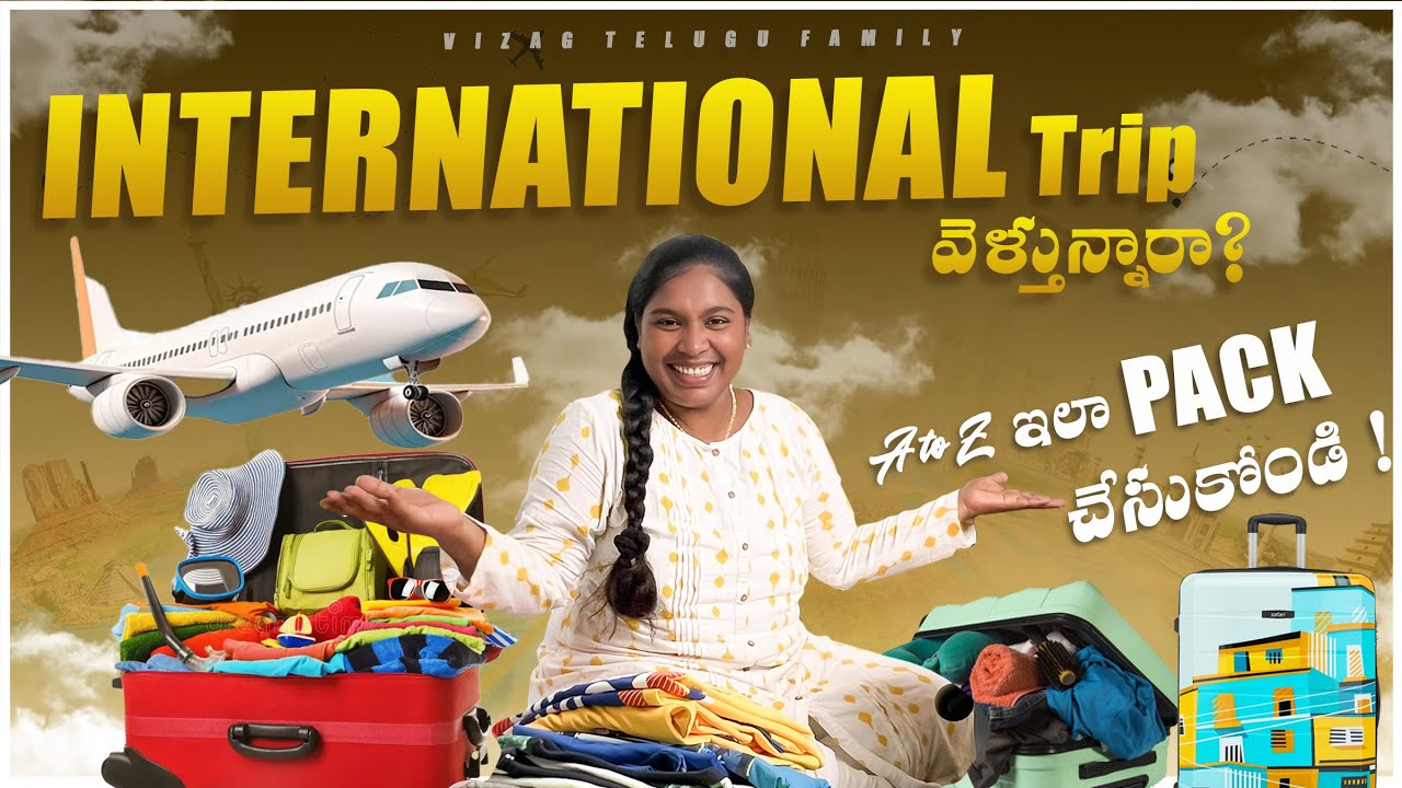 How to pack for international Trips || Pro packing tips || Travel ...