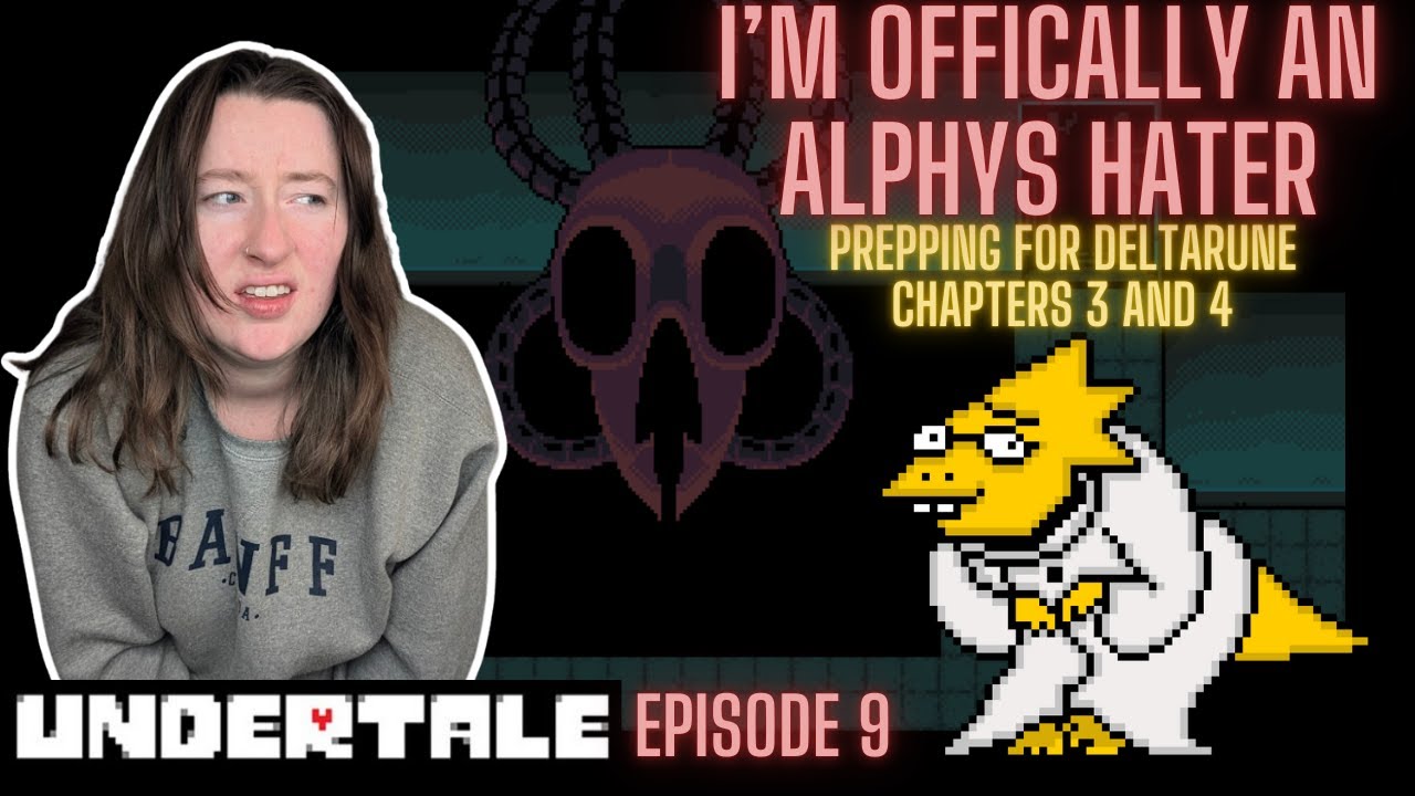 Undertale Playthrough Episode 9 Alphys Clean Your Lab OMG | Prepping ...