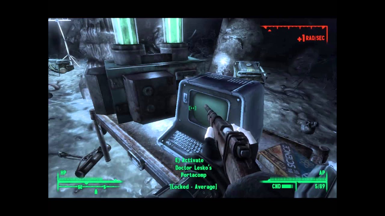 Fallout 3 EP 28 - The lair of the ants - YouTube