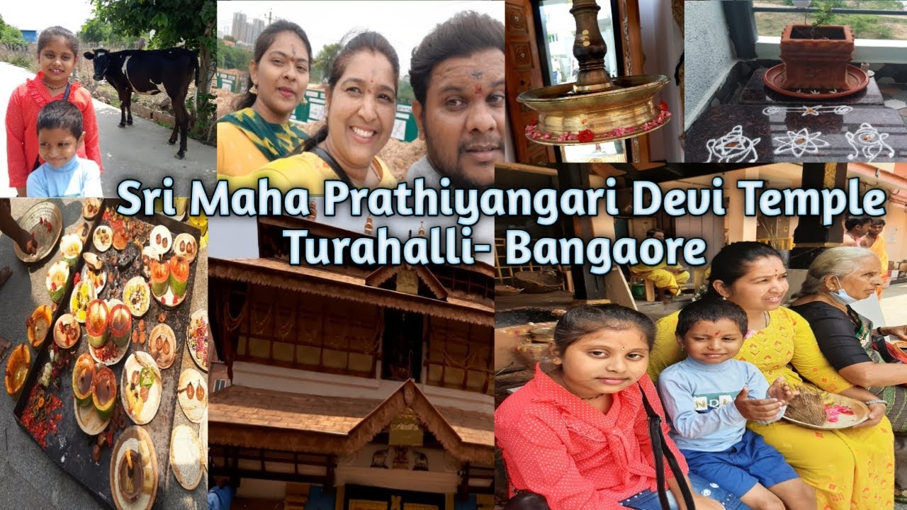 Temple visit Vlog - with family & Friend / Sri Maha Prathiyangari Devi ...