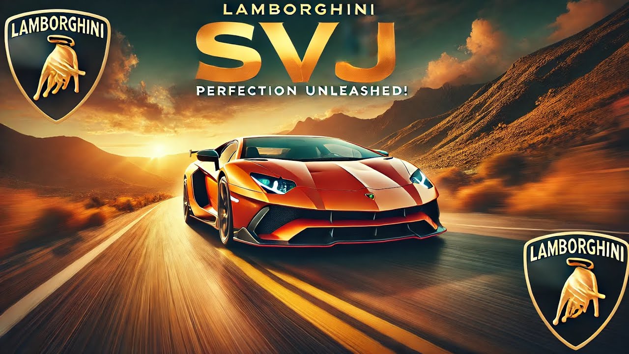 El magnífico Lamborghini aventador svj - YouTube
