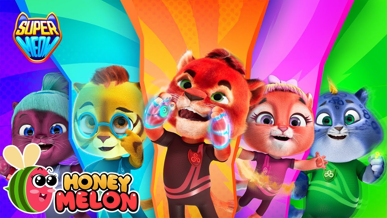 New Show! SuperMeow Teaser | Meet the Super Kittens! 🐾 Cartoon for Kids | Coming Soon on ...