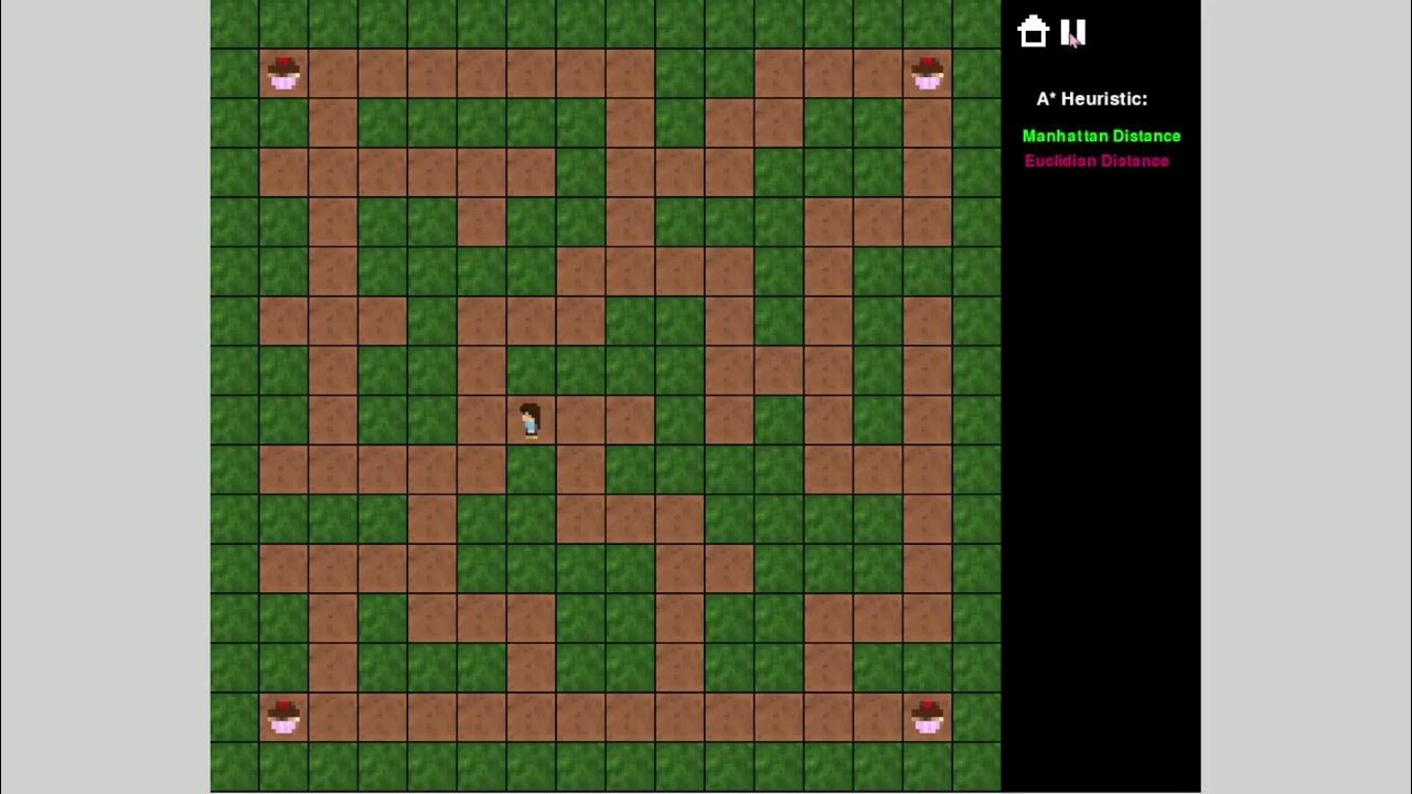 Single-Agent and Multi-Agent Maze Search Demo for presentation - YouTube